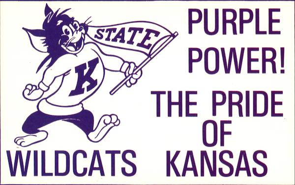 Purple Power! The Pride Of Wildcats, Kansas State University Manhattan, KS
