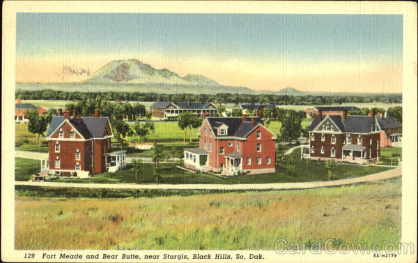 Fort Meade And Bear Butte Black Hills, SD