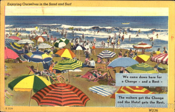 Enjoying Ourselves In The Sand And Surf Scenic, NJ