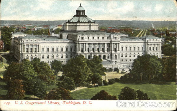 U. S. Congressional Library Washington, DC Washington DC
