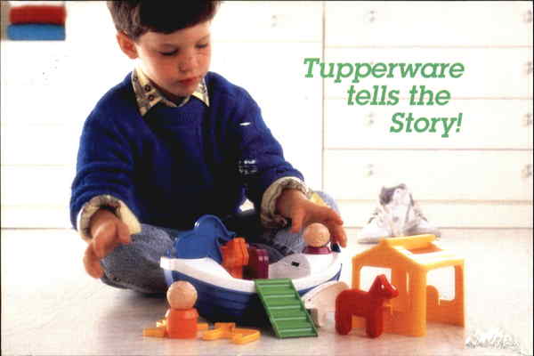 Tupperware Tells The Story! Advertising