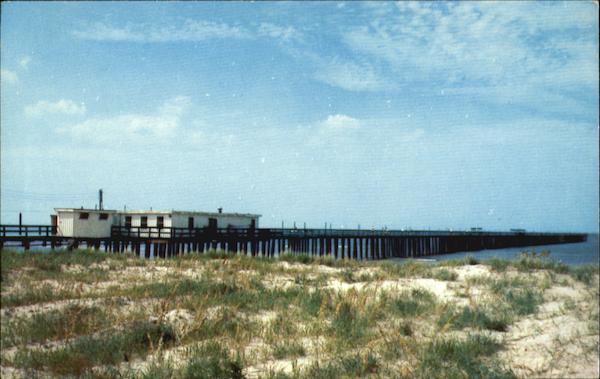 Fishing pier in Virginia Tidewater, VA