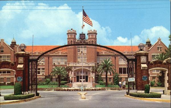 Main Entrance, Florida State University Tallahassee, FL