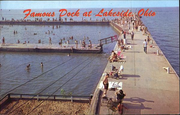 Famous Dock At Lakeside Ohio