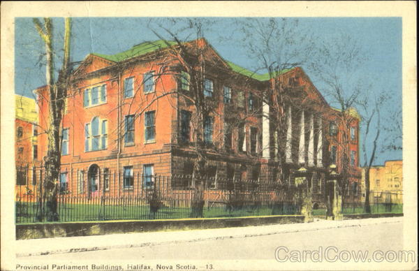 Provincial Parliament Buildings Halifax, NS Canada Nova Scotia