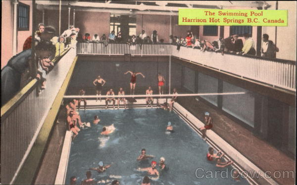 The Swimming Pool Harrison Hot Springs, BC Canada British Columbia