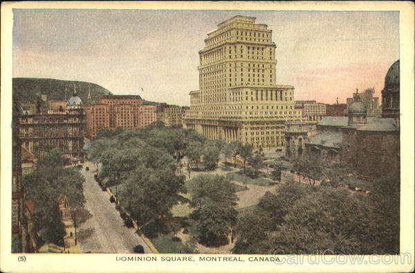 Dominion Square Montreal, PQ Canada Quebec