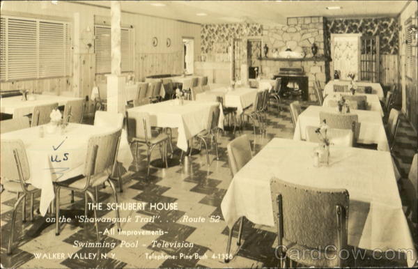 The Schubert House, Route 52 Walker Valley, NY