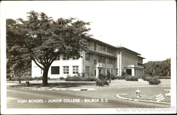 High School - Junior College, Canal Zone Balboa, Panama