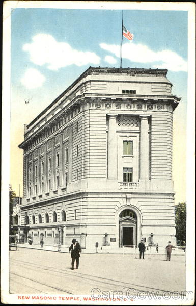 New Masonic Temple, 13th & H Street, N. W. Washington, DC Washington DC