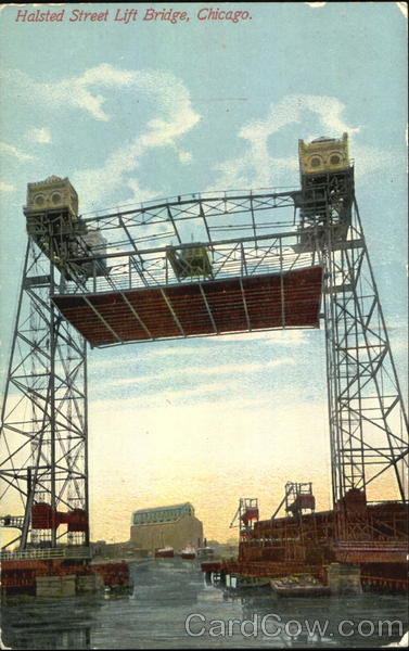 Halsted Street Lift Bridge Chicago, IL