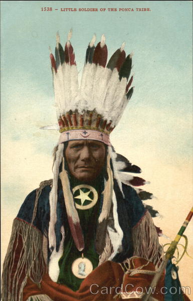 Little Soldier Of The Ponca Tribe Native Americana