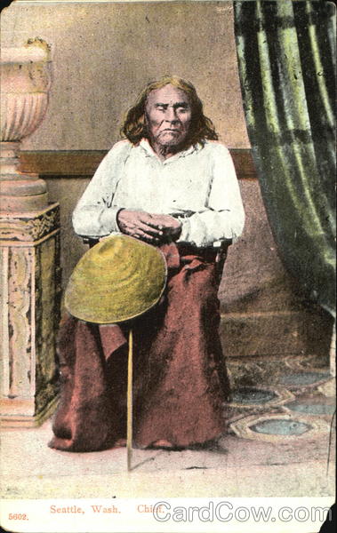 Chief Seattle, WA Native Americana