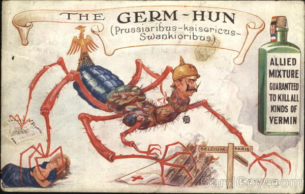 The Germ Hun World War I