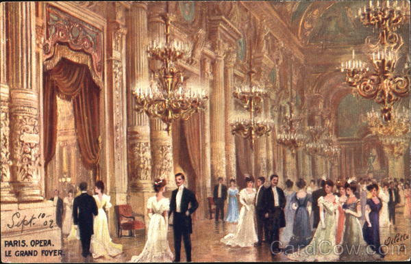 Paris Opera Le Grand Foyer France