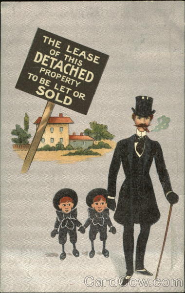 The lease of this detached property to be let or sold Comic, Funny