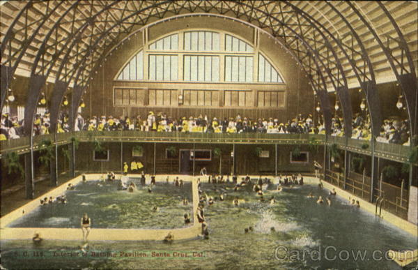 Interior Of Bathing Pavilion Santa Cruz, CA