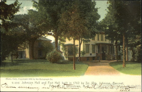 Johnson Hall And Fort Hall Johnstown, NY