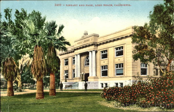 Library And Park Long Beach, CA