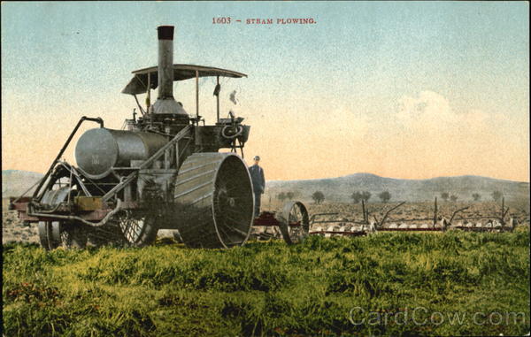 Steam Plowing Farming