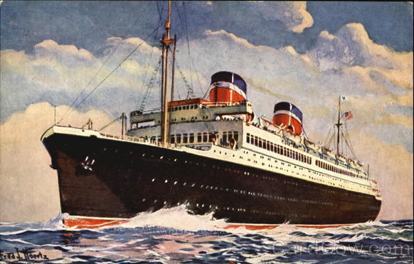 United States Lines S.S. Washington Cruise Ships