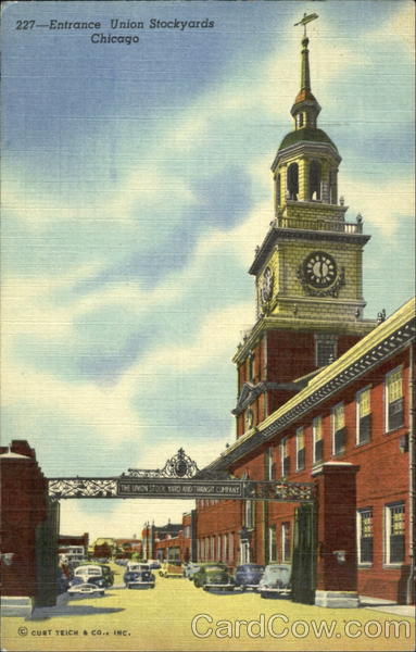 Entrance Union Stockyards Chicago, IL