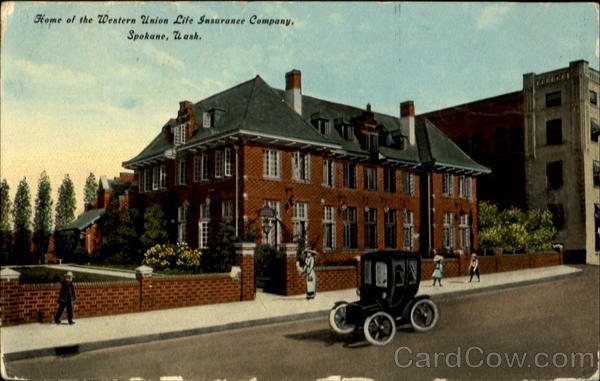 Home of the Western Union Life Insurance Company Spokane, WA