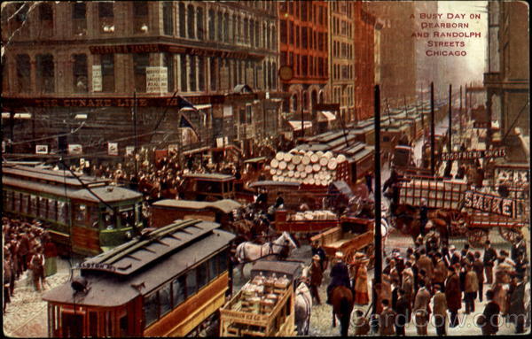 Chicago Busy Streets