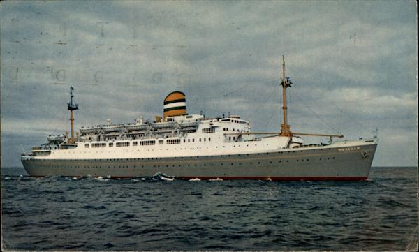 S. S. Maasdam Cruise Ships