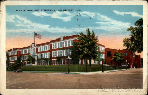 High School and Gymnasium, Loganport, Ind Logansport, IN