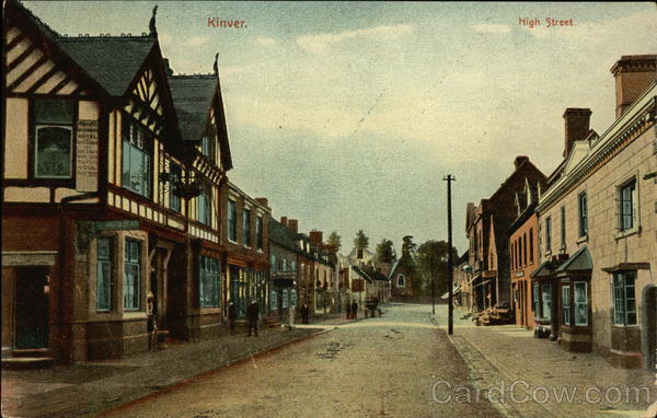 High Street Kinver, England
