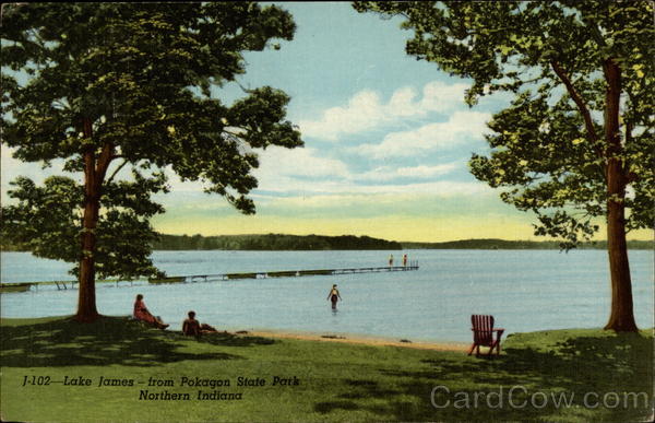 Lake James--from Pokagon State Park, Northern Indiana Angola, IN