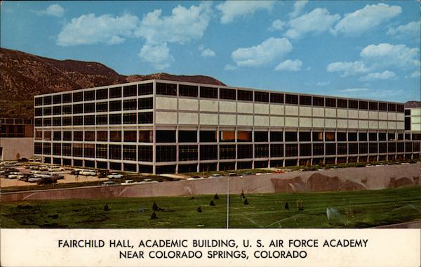 Fairchild Hall Academic Building U.S. Air Force Academy Colorado ...