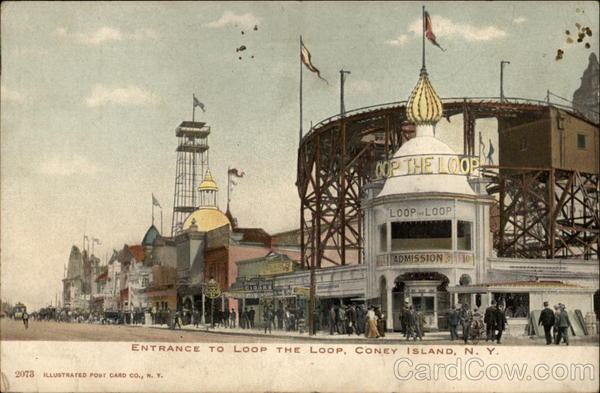 Entrance to Loop the Loop Coney Island, NY