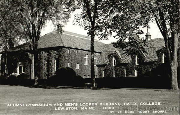Alumni Gymnasium, Bates College Lewiston, ME Postcard