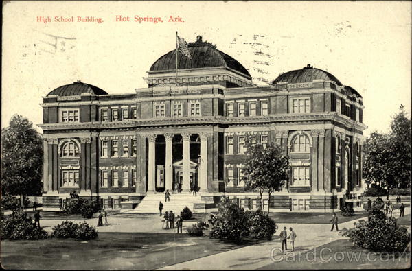 High School Building Hot Springs, AR