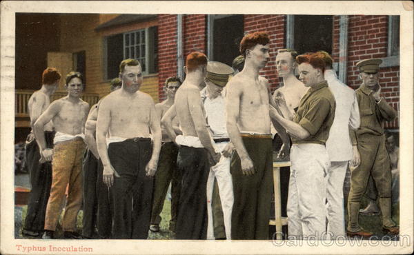 Typhus Inoculation Military