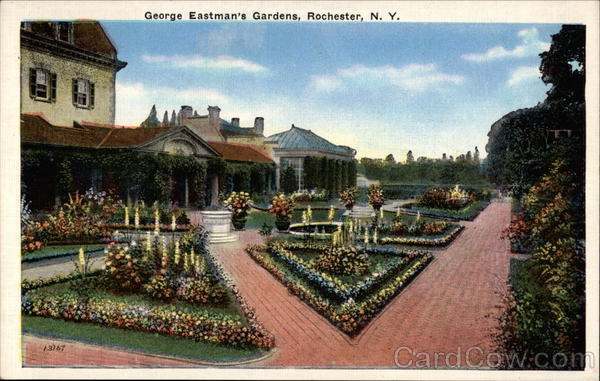 George Eastman's Gardens Rochester, NY