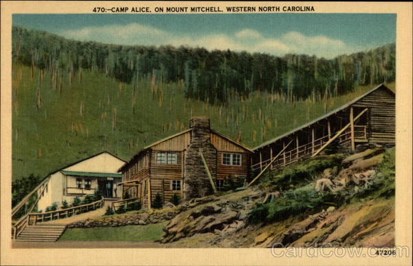 Camp Alice, on Mount Mitchell Landis, NC