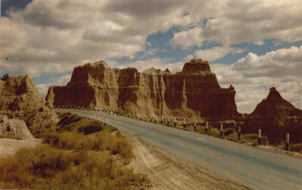 The Castle on Cedar Pass, Bad Lands National Monument Badlands National ...