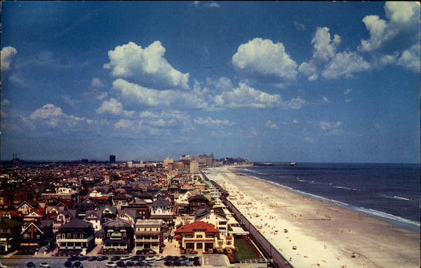 View of city and Beach in Ventnor Ventnor City, NJ
