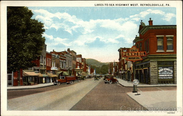 Lake-To-Sea Highwat West Reynoldsville, PA