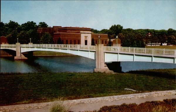 Memorial Union Footbridge and Fine Arts Building Iowa City, IA