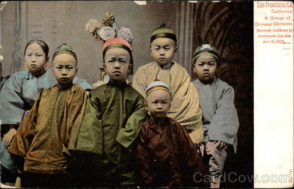 A Group of Chinese Children San Francisco, CA