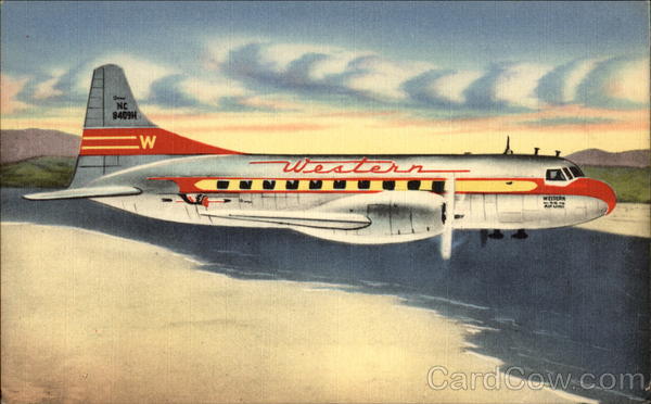 Western Airlines Aircraft