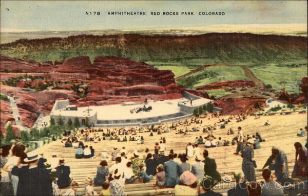 Amphetheatre at Red Rocks Park Denver, CO