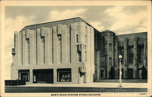WGN's Radio Station Studio Building Chicago, IL