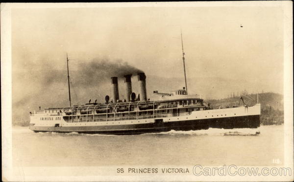 The Princess Victoria Ship Boats, Ships