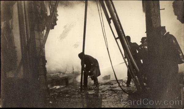 Fire Fighting Scene Firemen