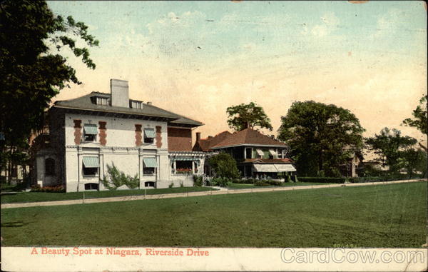 Riverside Drive - A Beauty Spot Niagara Falls, NY